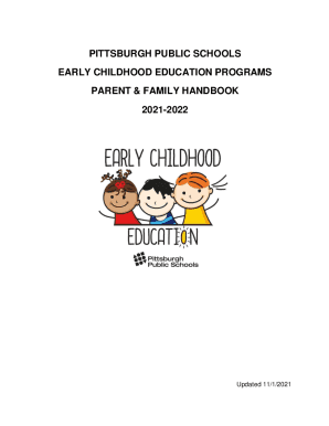 Fillable Online Early Childhood / Enrollment Process and Application ...