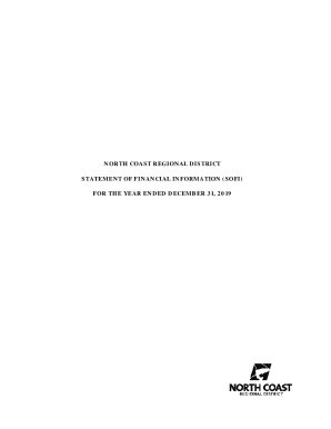 Fillable Online statement of financial information (sofi) report for ...