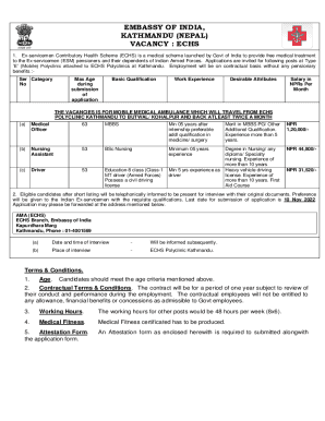 Echs Polyclinic Kathmandu - Fill Online, Printable, Fillable, Blank ...