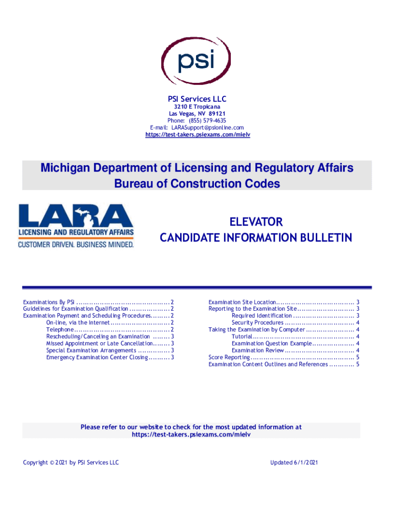 Fillable Online MASTER COSMETOLOGY TEST TAKER GUIDE - PSI Exams Fax ...