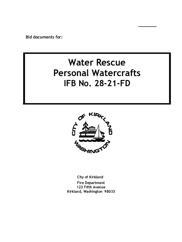 Fillable Online 52 20 PW request for qualifications - City of Kirkland ...
