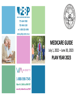 Fillable Online pebp state nv MEDICARE GUIDE Fax Email Print - pdfFiller