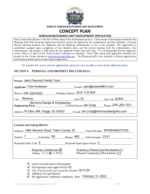 Fillable Online APPENDIX VI - PLANNED UNIT DEVELOPMENT (PUD) CODE Fax ...