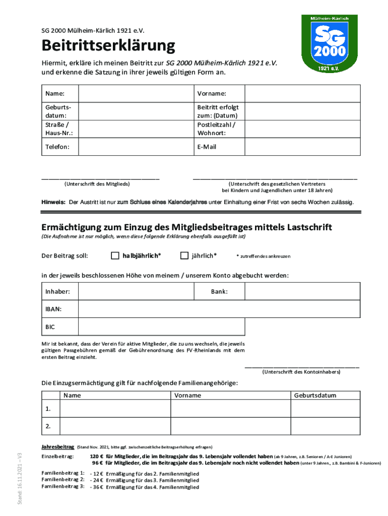 Ausfüllbar Online wir freuen uns sehr, dass Ihr Sohn / Ihre Tochter ...