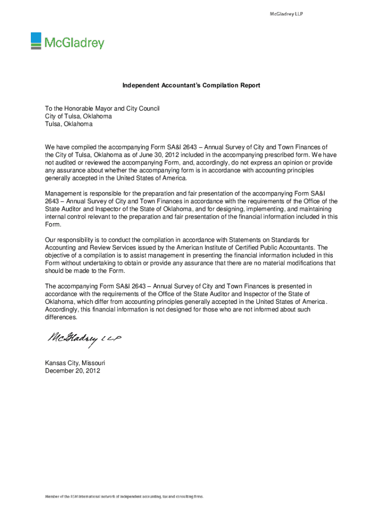 Fillable Online Forms - City of Tulsa Fax Email Print - pdfFiller