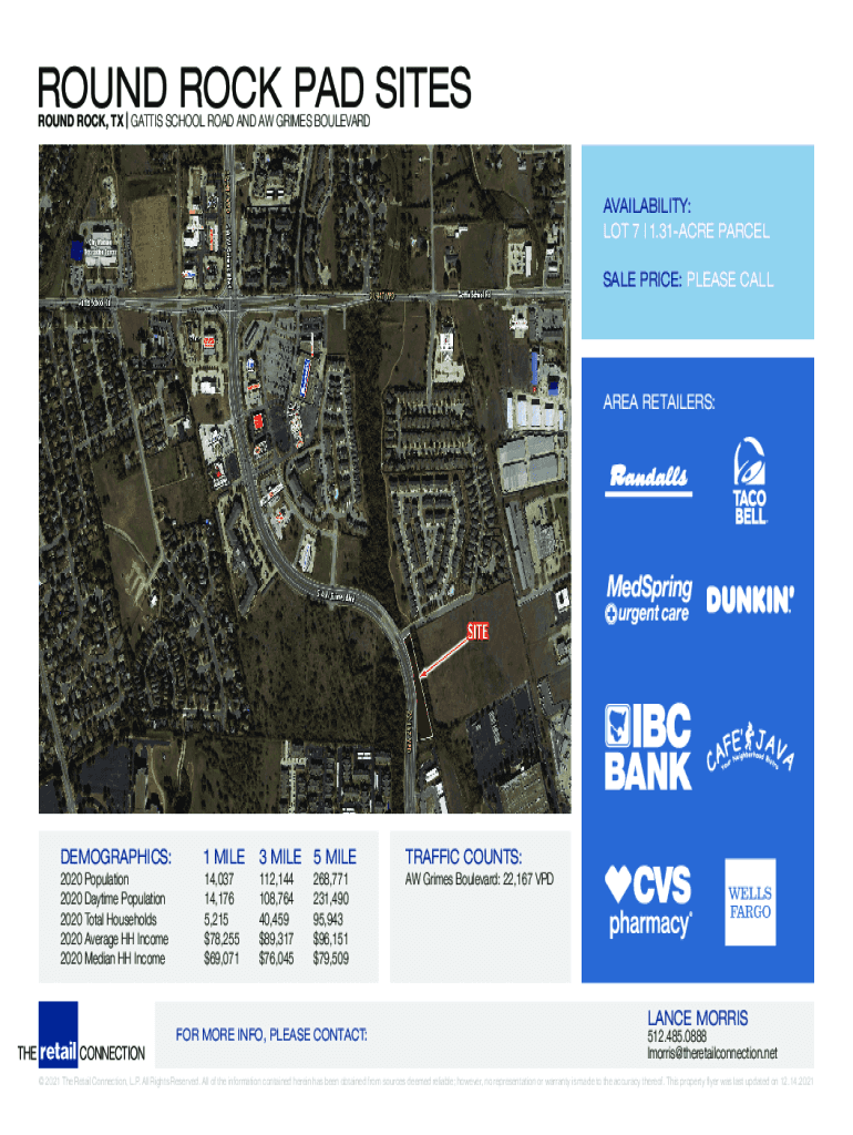 Fillable Online ROUND ROCK PAD SITES Fax Email Print - pdfFiller