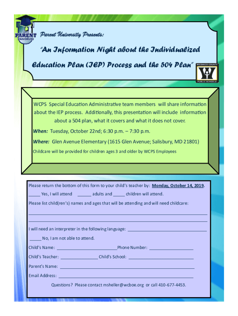 Fillable Online Section 504: Purpose and Fact Sheet Fax Email Print ...