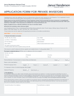 Fillable Online APPLICATION FORM FOR CORPORATE INVESTORS Fax Email Print - pdfFiller