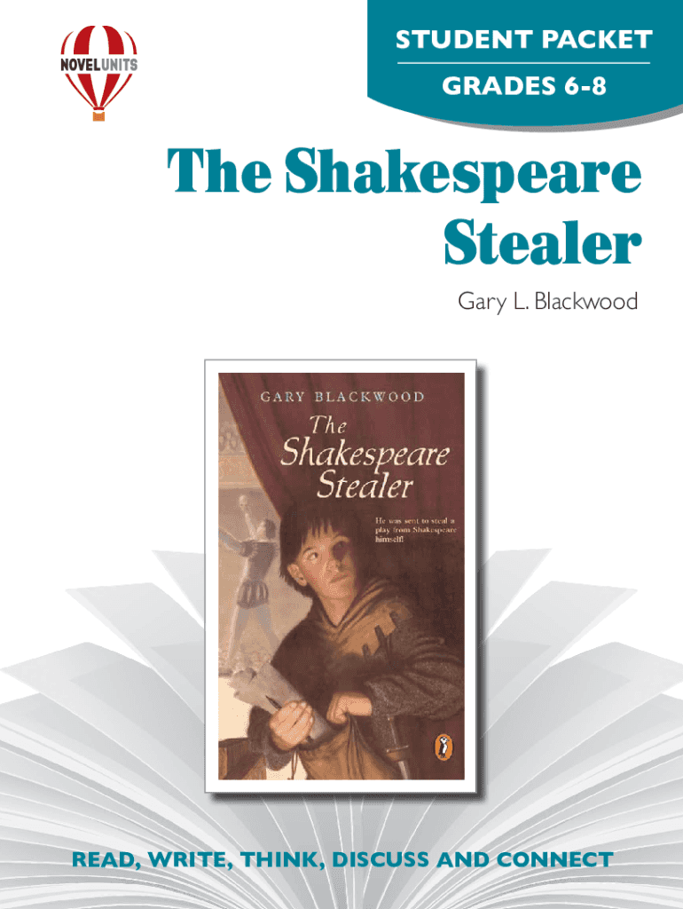 The Shakespeare Stealer Full Book Online - Fill Online, Printable ...