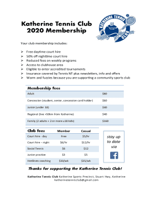 Fillable Online KTC Membership form and flyers 2020.pptx Fax Email ...