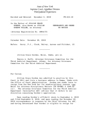 Fillable Online decisions courts state ny 268 NC App. - ADVANCE SHEETS ...
