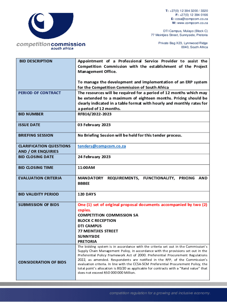 Fillable Online competition regulation for a growing and inclusive ...