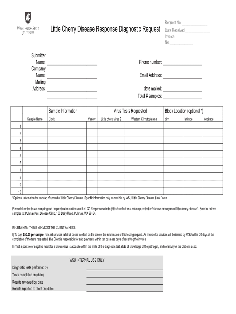 Fillable Online fruit-tree-disease-diagnostics-sample-submission-form ...