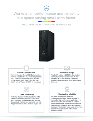 Fillable Online Dell-Precision-Tower-3000-Series-3420-Spec-Sheet.pdf ...