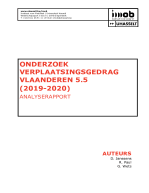 Invulbaar Online Over IMOB - UHasselt Faxnummer Email Afdrukken - pdfFiller