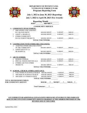Fillable Online VFW Membership Program - Department of Colorado VFW Fax ...