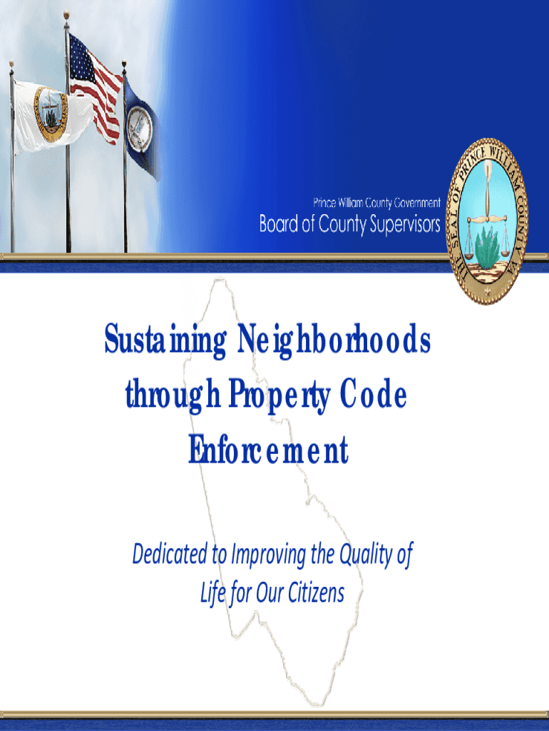 Fillable Online How Strategic Code Enforcement Is Improving the Quality ...