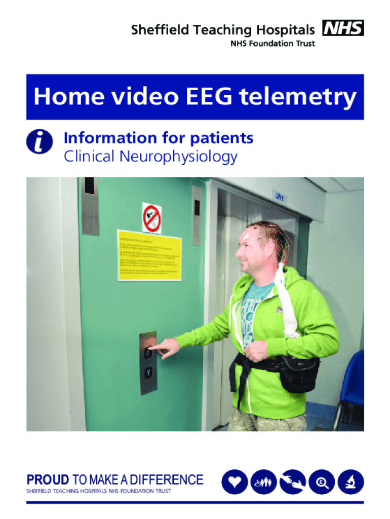 Fillable Online publicdocuments sth nhs EEG video telemetry - Resource ...