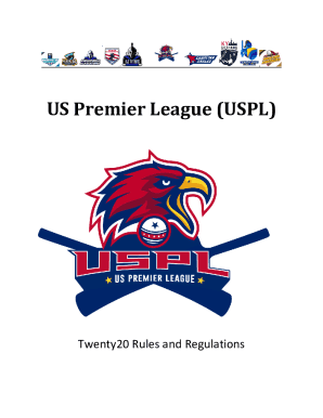 Fillable Online The United States Premier League - USPL Fax Email Print ...