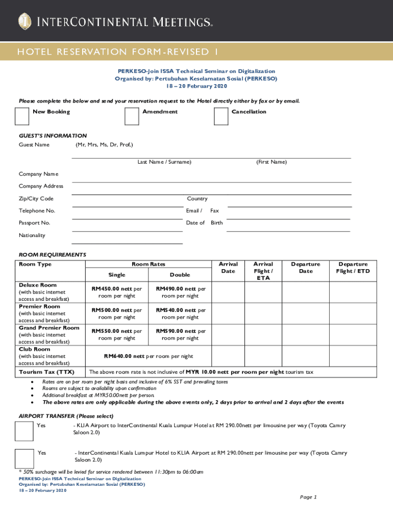 Fillable Online ISSA Technical Seminar on DigitalizationNew Forms of ...
