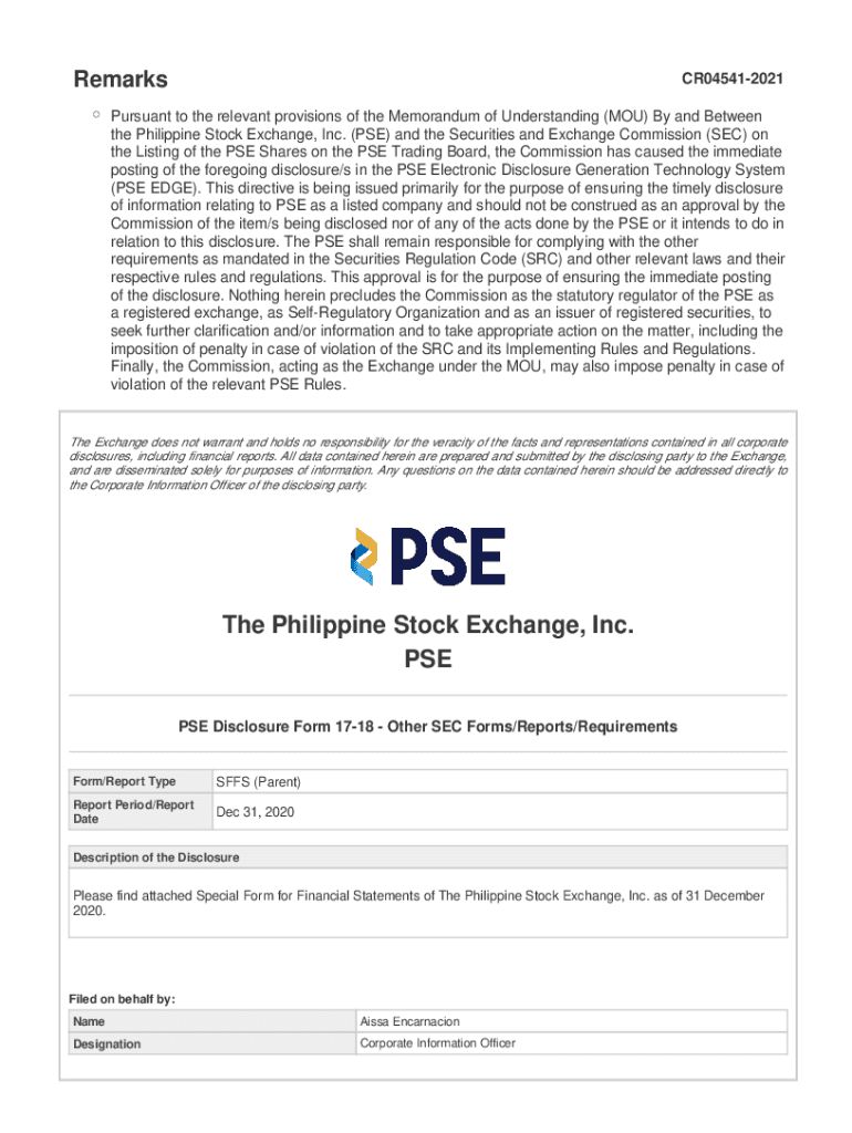 Fillable Online PSE's Definitive Information Statement Fax Email Print ...