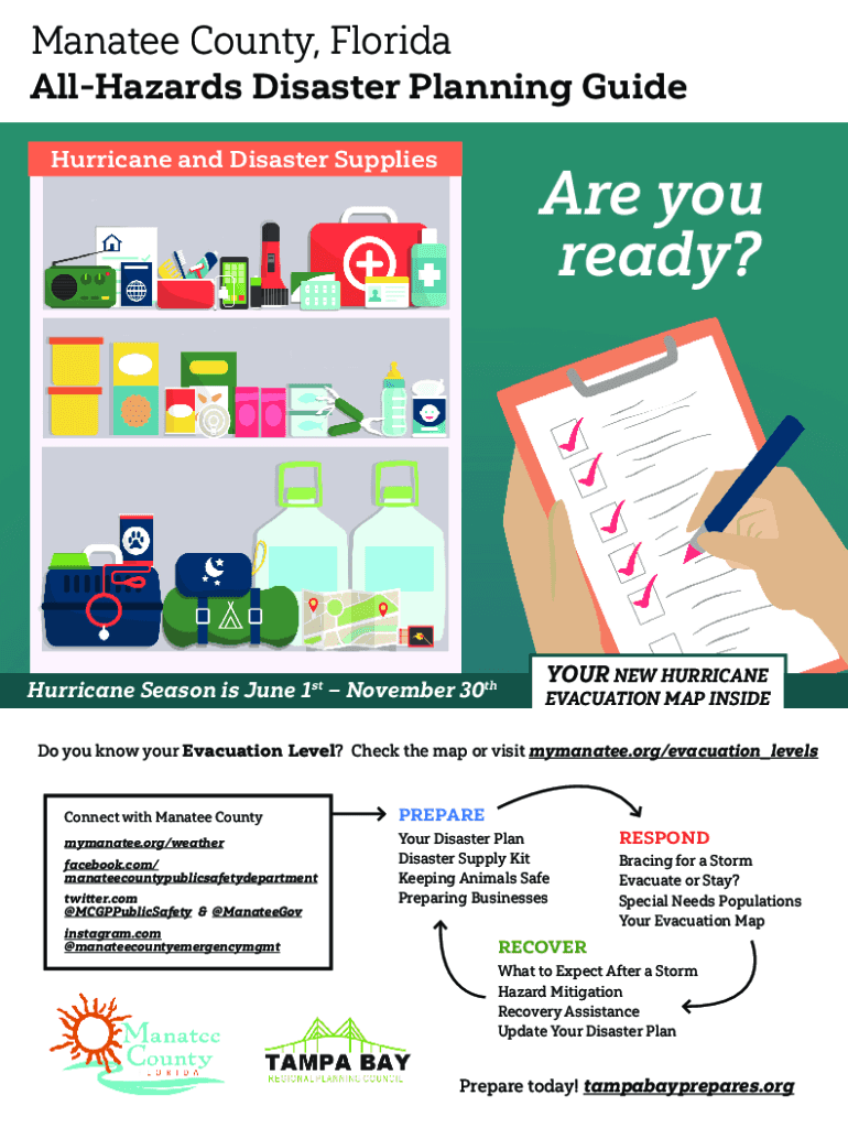 Fillable Online Manatee County, Florida - All-Hazards Disaster Planning Guide Fax Email Print ...