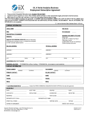 Fillable Online Fillable Form 1.: iiX, A Verisk Analytics Business Sub ...