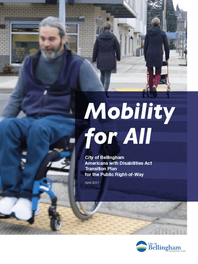 Fillable Online ADA Transition Plan in Public Rights-of-Way Available ...