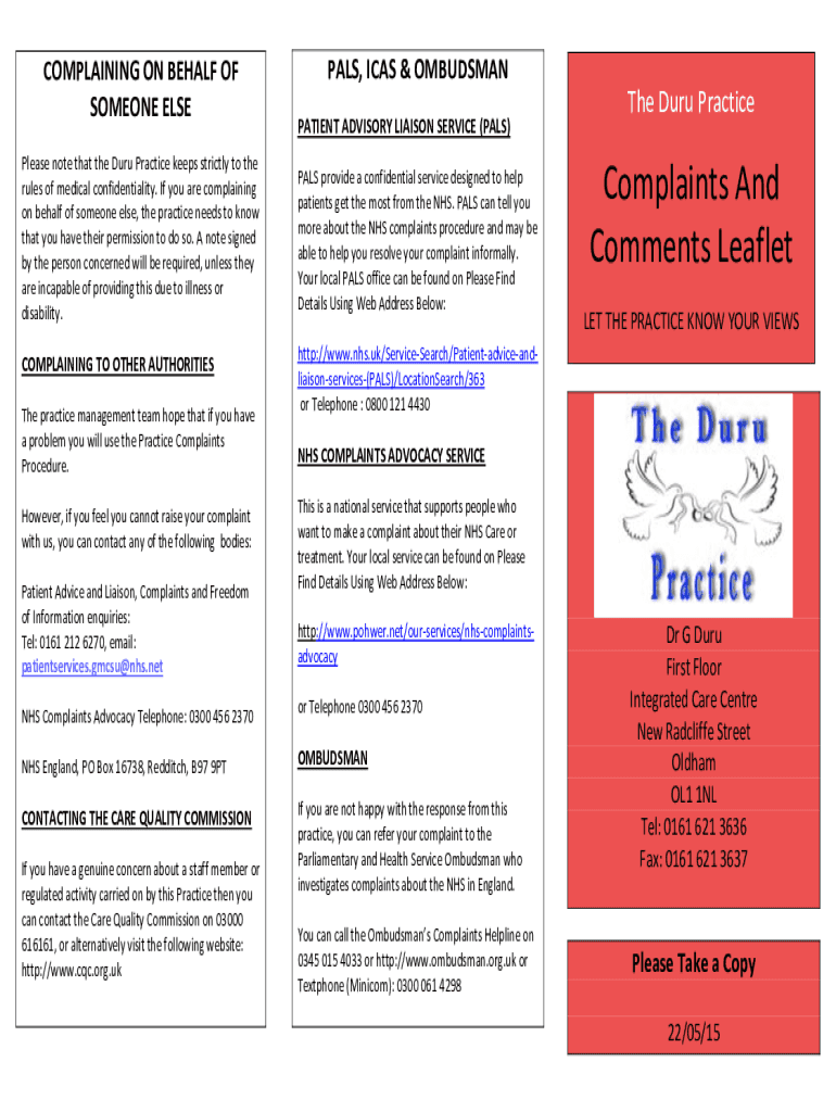 Fillable Online How Doctors Can Respond to Bad Patient Reviews - Minc ...