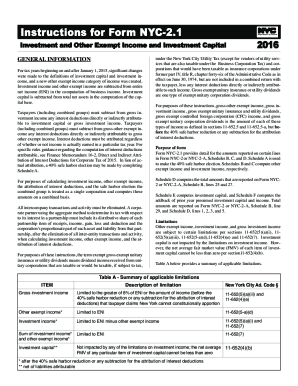 Fillable Online Instructions for Form NYC-2S Fax Email Print - pdfFiller