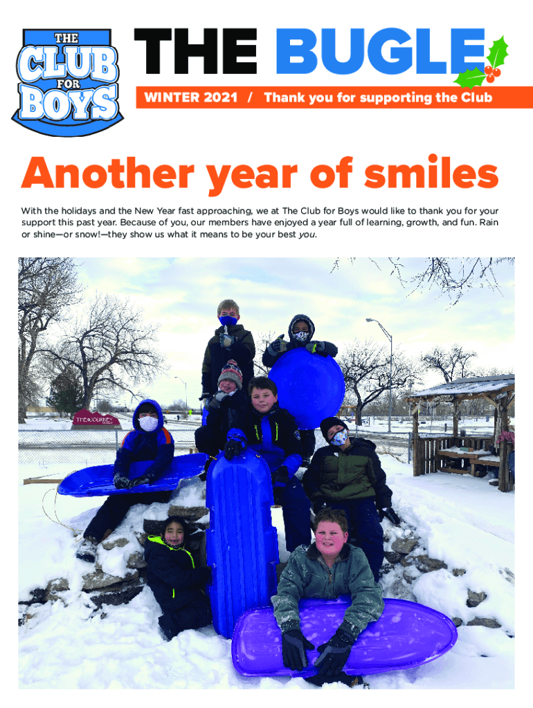 Fillable Online Club for Boys looks back at 50 years of service Fax ...