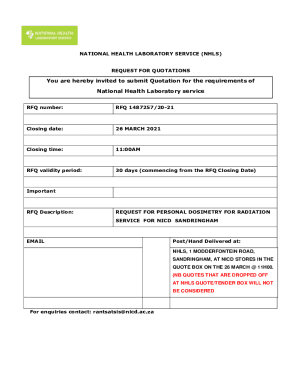 Fillable Online REQUEST FOR PERSONAL DOSIMETRY FOR RADIATION Fax Email ...
