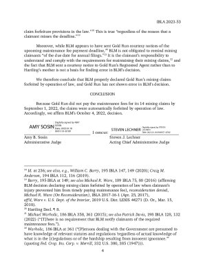 Fillable Online Mining Claims Under the General Mining Laws; Surface ...