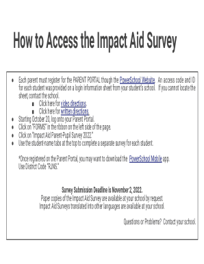 Fillable Online How to Access the Impact Aid Form - Madison City ...