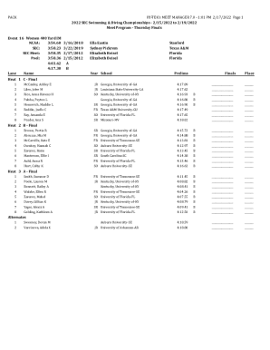 Fillable Online NEW Swim Meet Manager 7.0 - Hy-Tek - ACTIVE Fax Email ...