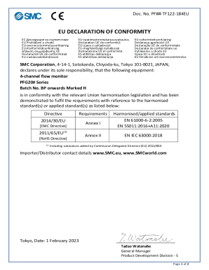 Fillable Online Doc. NO: PF-001 INSTRUCTION FOR USE Version 2 Fax Email ...