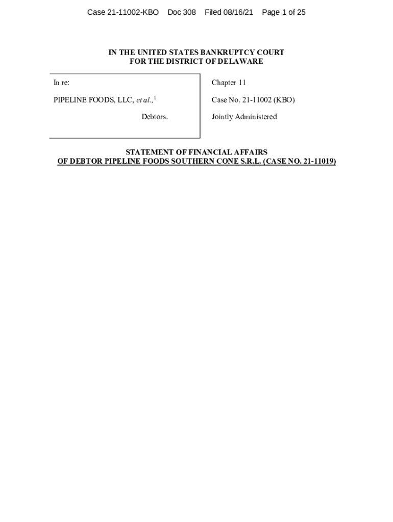 Fillable Online PIPELINE FOODS - Stretto Fax Email Print - pdfFiller