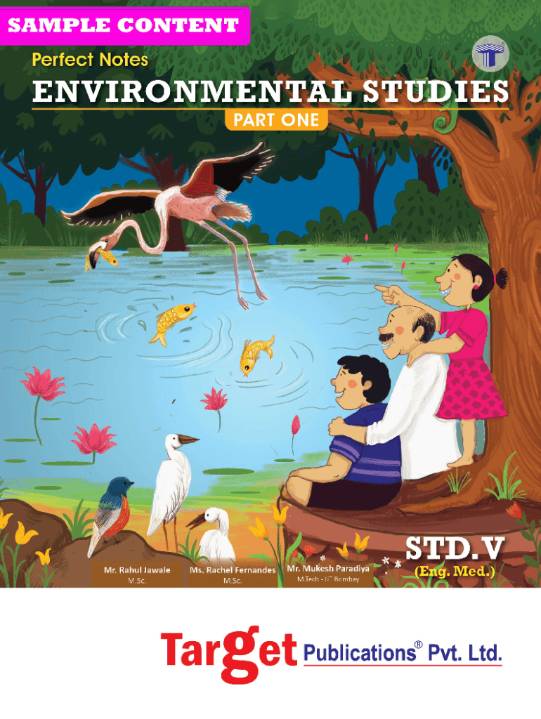 Fillable Online Sample Pdf of Std 5 EVS 1 (Envrionmental Studies Part 1 ...