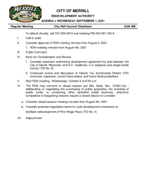 Fillable Online Community Redevelopment Agency - Bradenton, Florida Fax ...