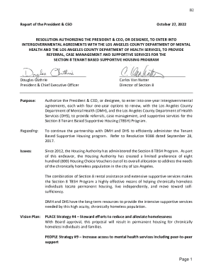 Fillable Online RESOLUTION AUTHORIZING THE PRESIDENT & CEO, OR DESIGNEE ...