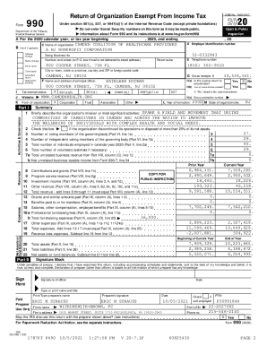 Fillable Online 2019-20 Form 990 (Published 2021) (opens in a new tab ...