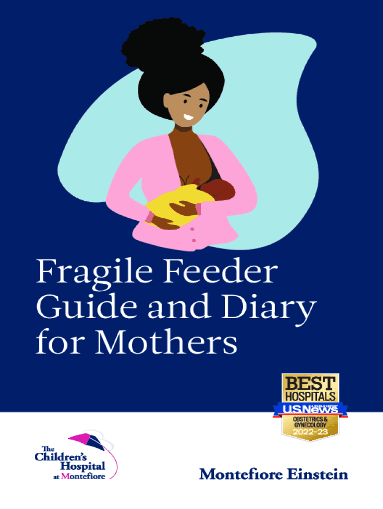 Fillable Online Fragile Feeder Guide and Diary for Mothers Fax Email ...