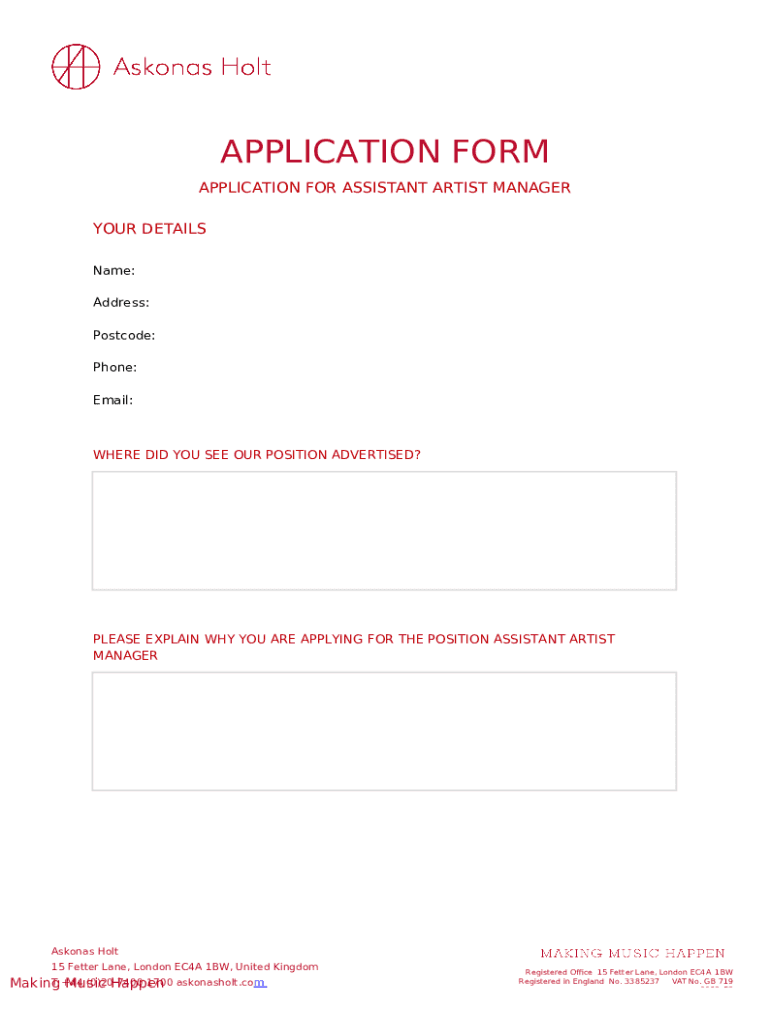 Claim your artist page - Apple Music for Artists Doc Template | pdfFiller