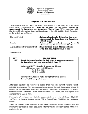 Fillable Online Proposed Pre-shipment Inspection for Containerized ...