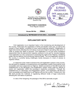 Fillable Online EXPLANATORY NOTE - AWS Fax Email Print - pdfFiller