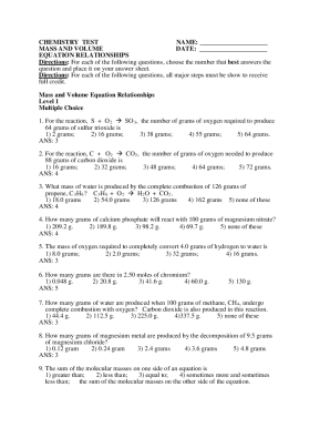 Fillable Online Worked example: Calculating molar mass and number of ...