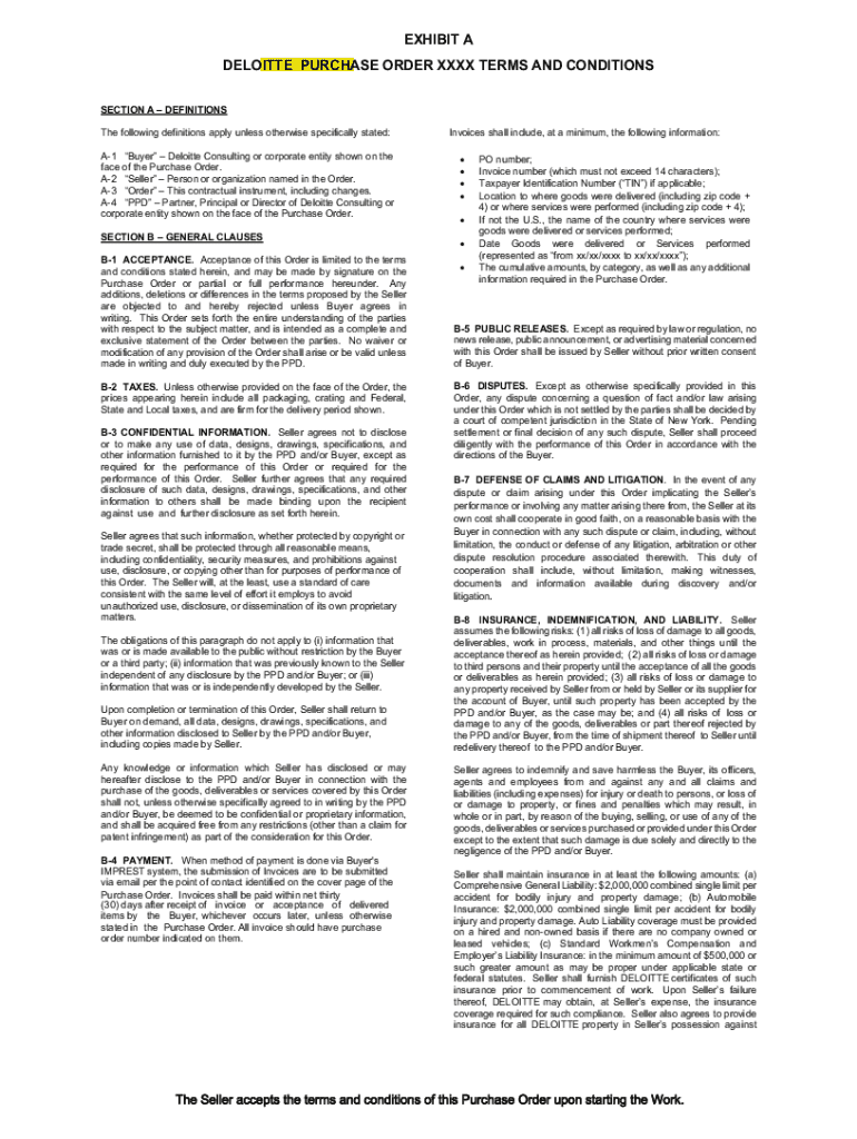 Fillable Online Invoices Sample Clauses - Law Insider Fax Email Print - pdfFiller