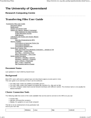 Fillable Online rcc uq edu Evolving a campus-wide research storage capture, analysis ... Fax ...