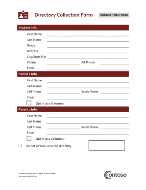 Fillable Online 18 Printable children's ministry registration form ...