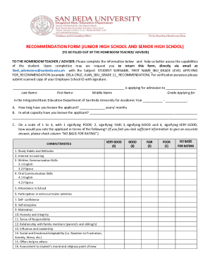 Fillable Online DepEd Revised Implementation of Homeroom Guidance for ...